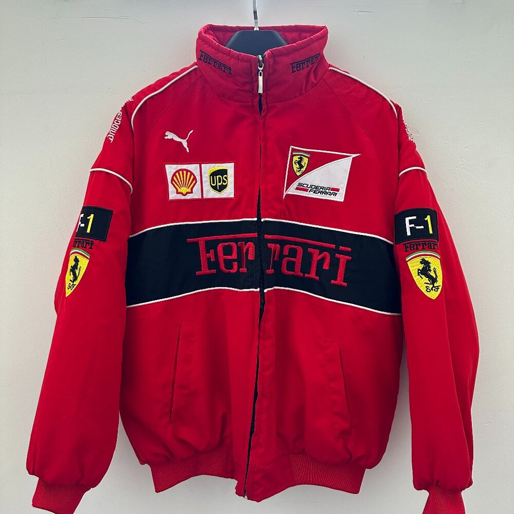 Formula 1 Racing Jacket, Embroidered F1 Jacket, Vinta… - Gem
